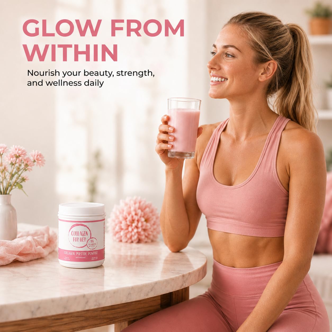 Collagen powder for joint support