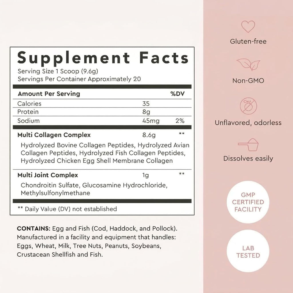 collagen powder for joint support