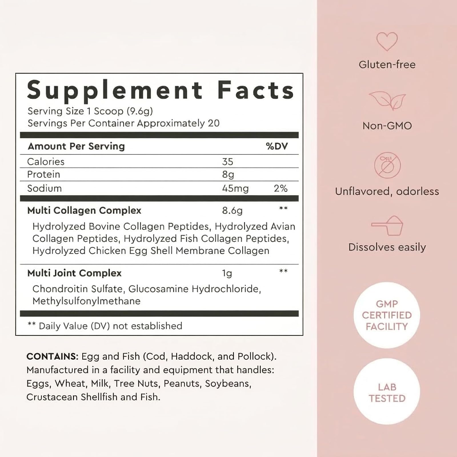 collagen powder for joint support