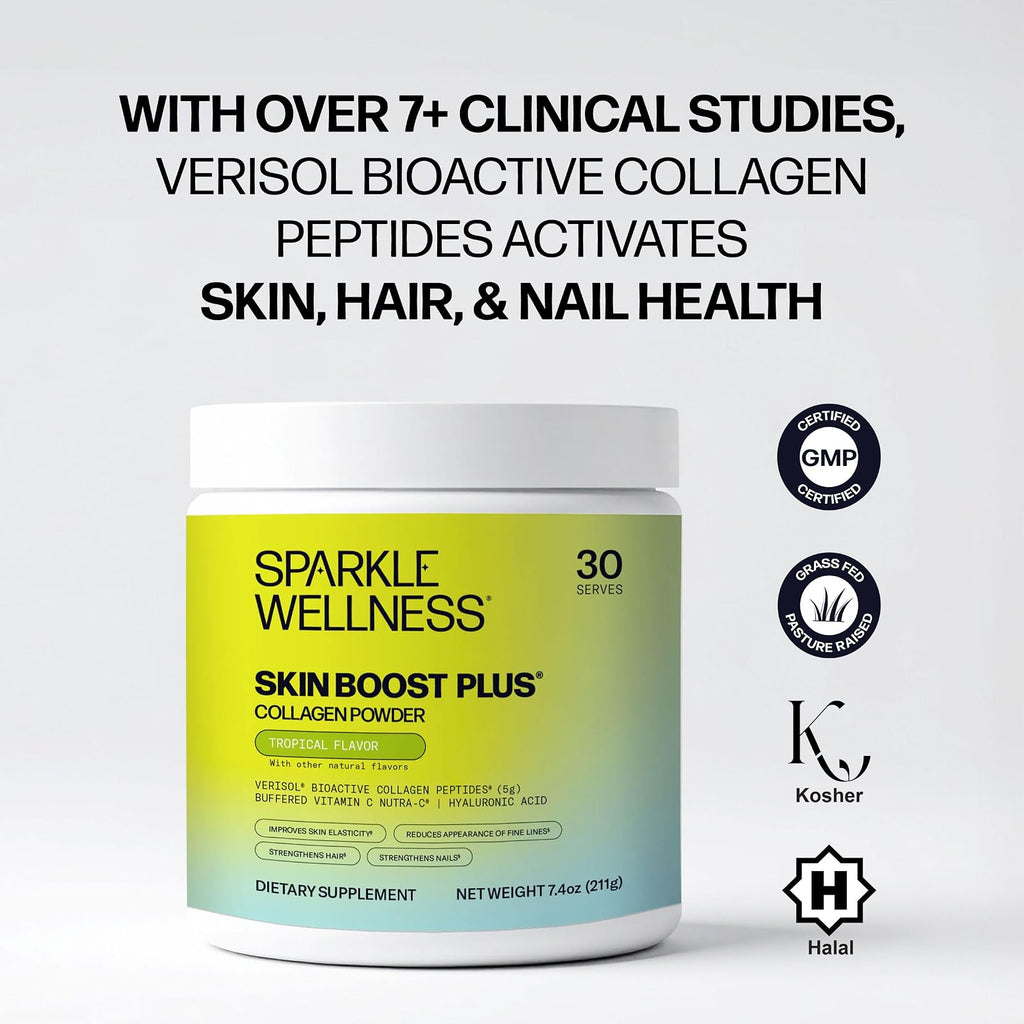 Collagen powder for skin hydration
