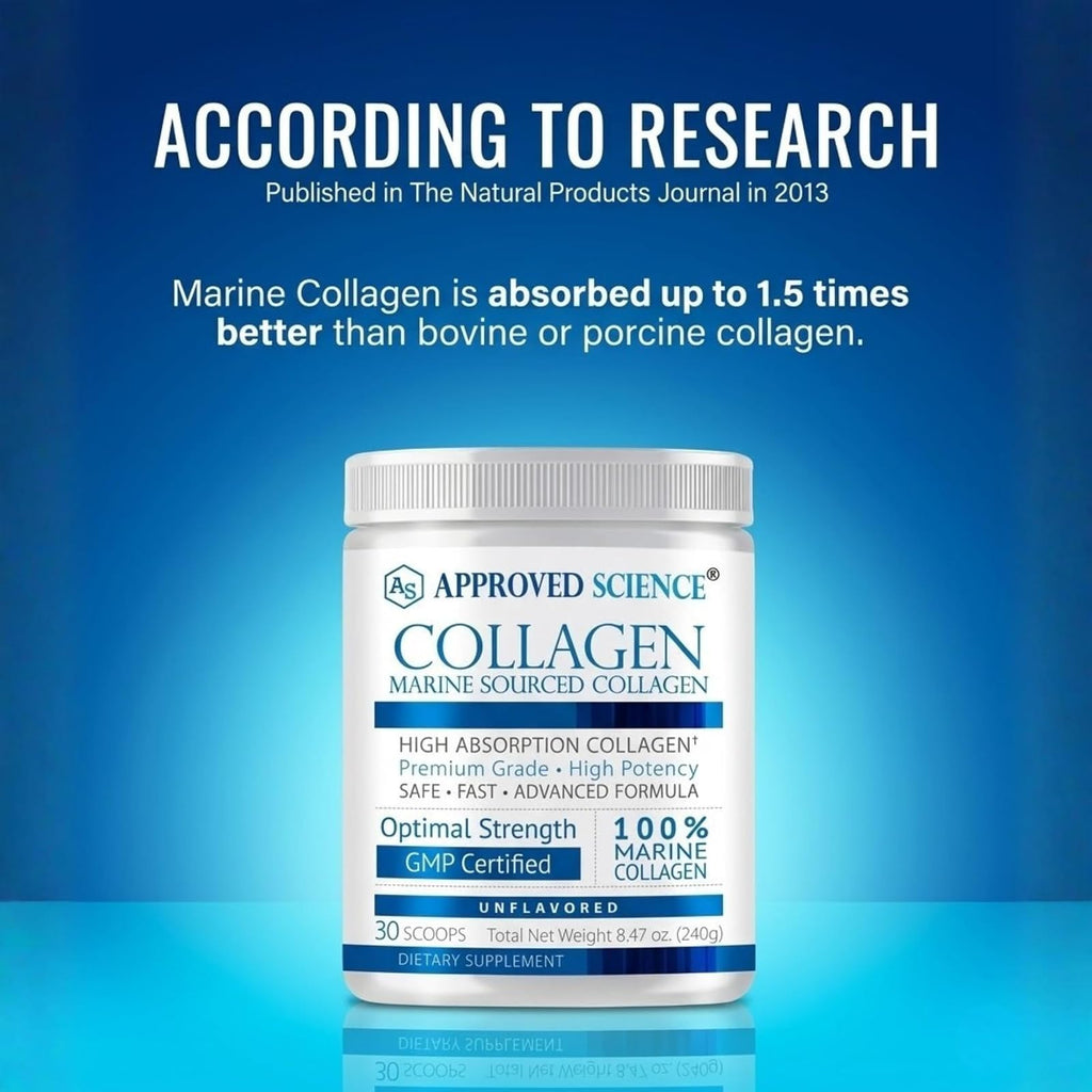 collagen powder with 90 scoops