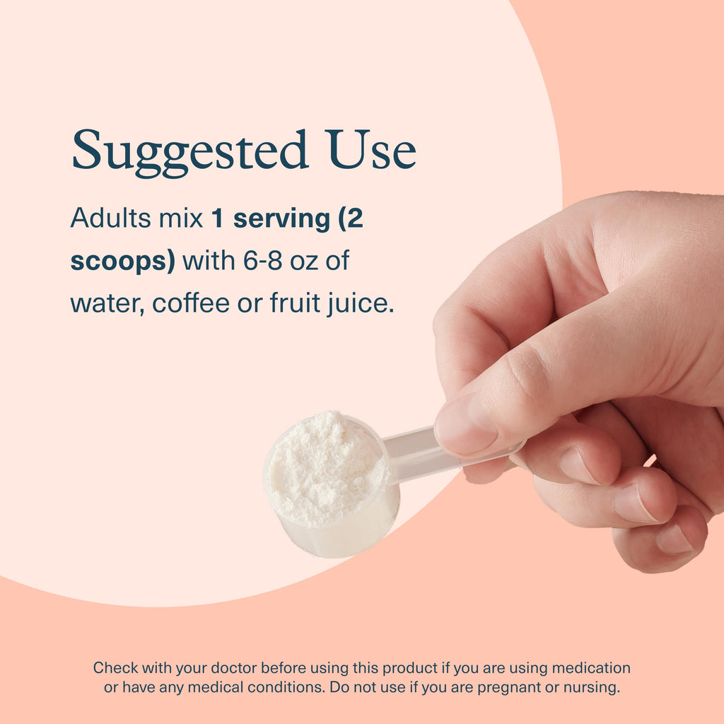 Collagen powder with essential nutrients