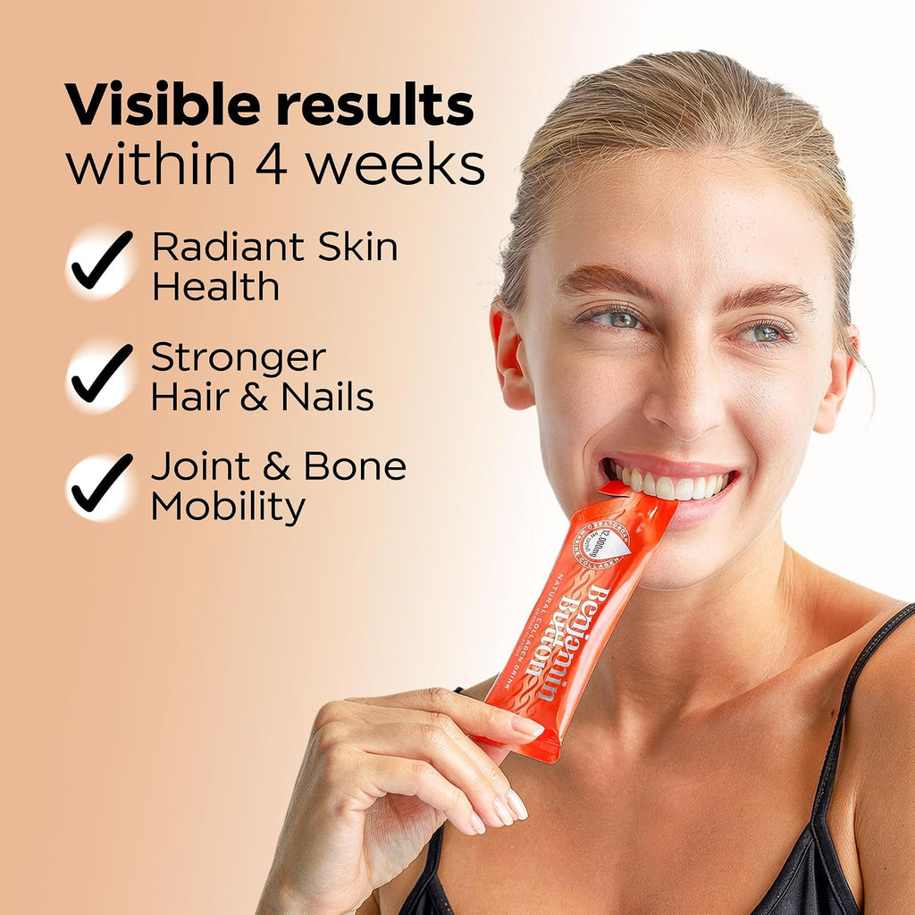 collagen shots for beauty routine
