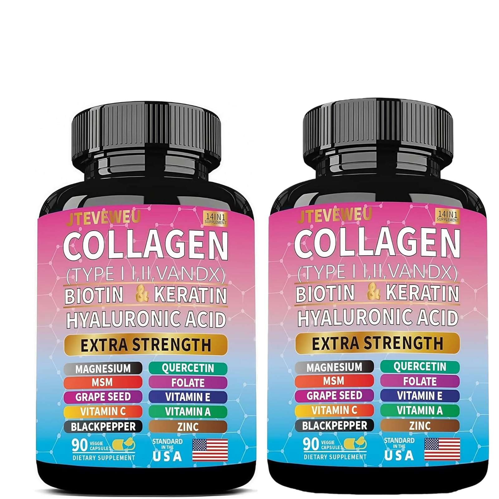 Collagen supplement for healthy skin
