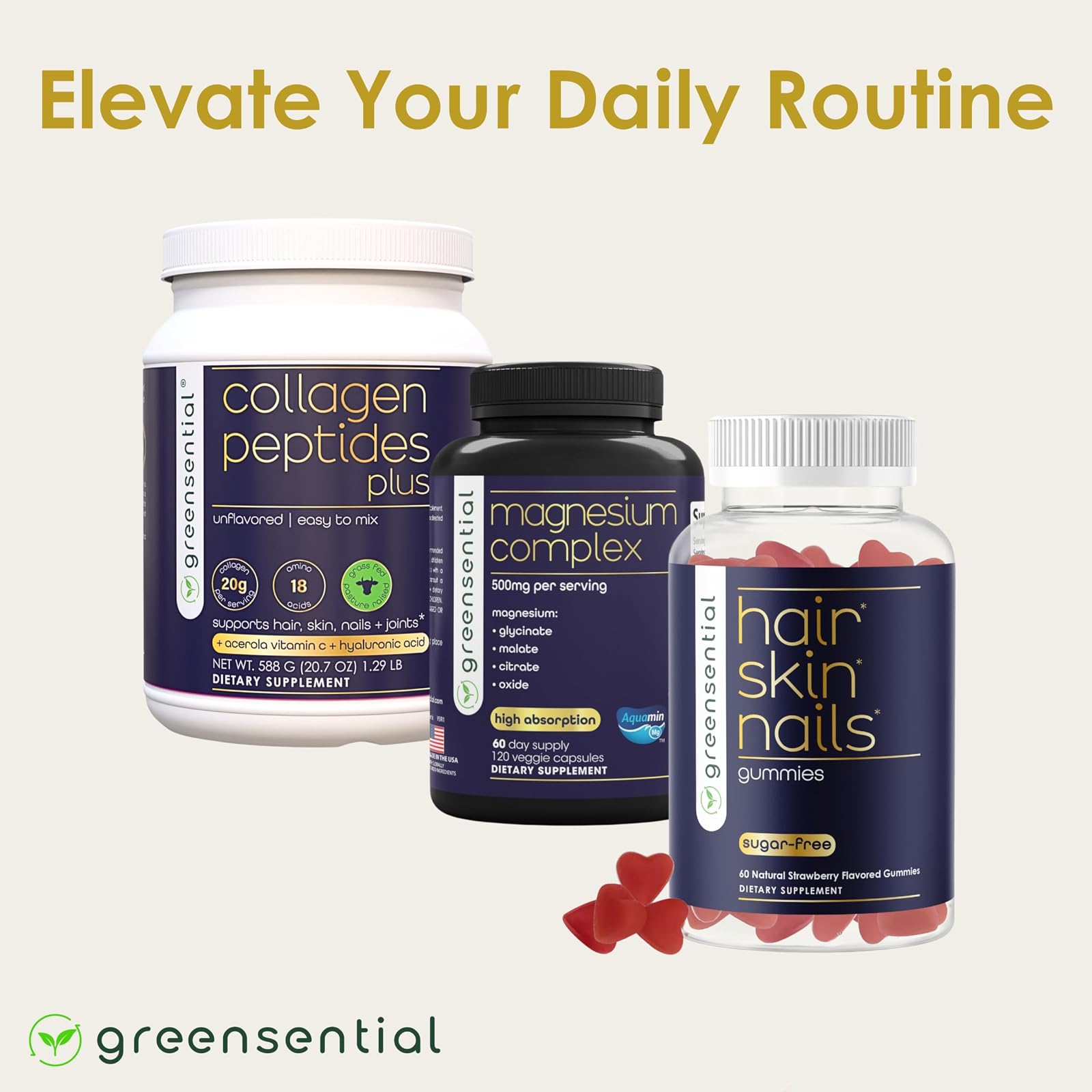 collagen support for hair and nails