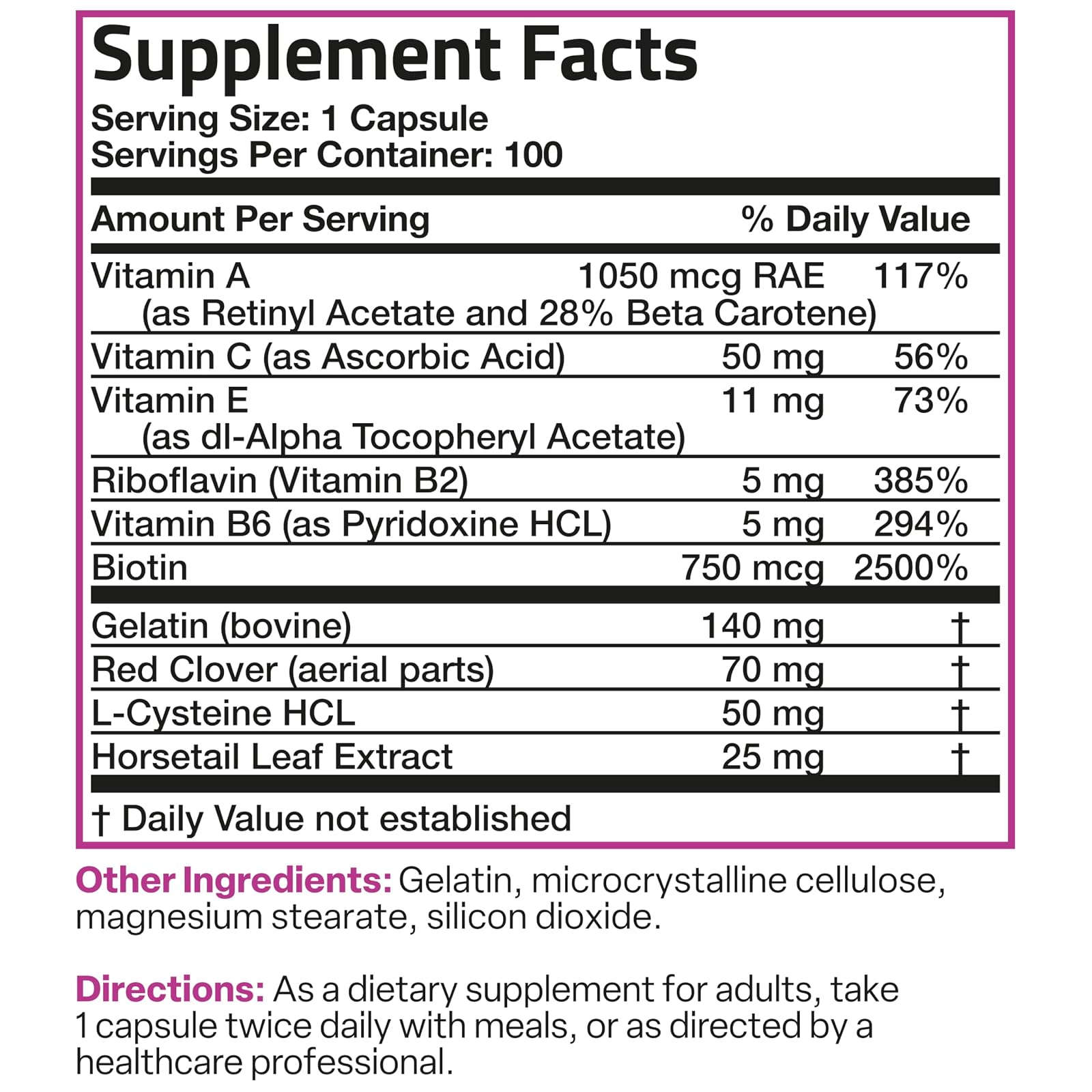 collagen support for hair and skin
