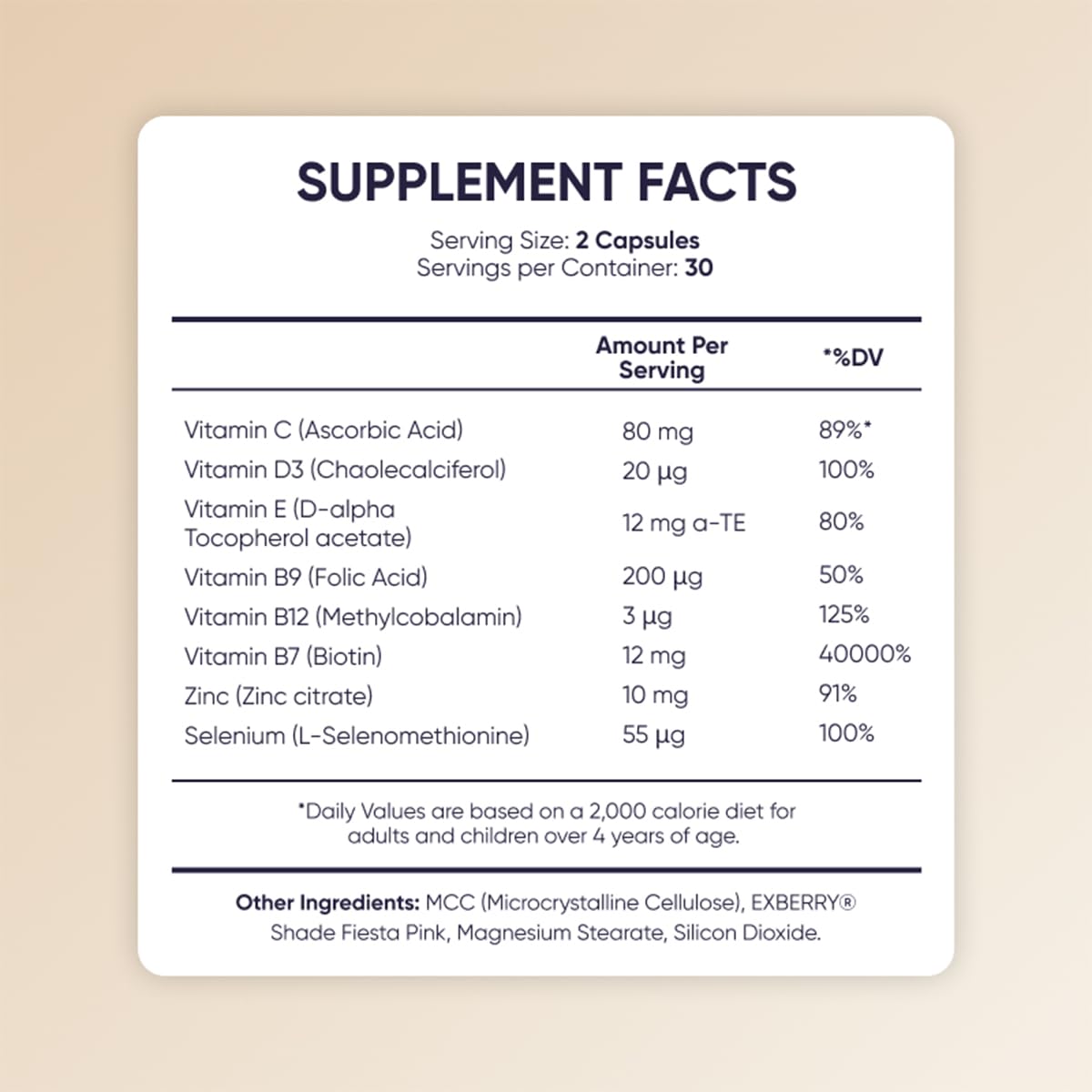 Collagen support for stronger nails