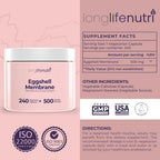 collagen support with eggshell membrane