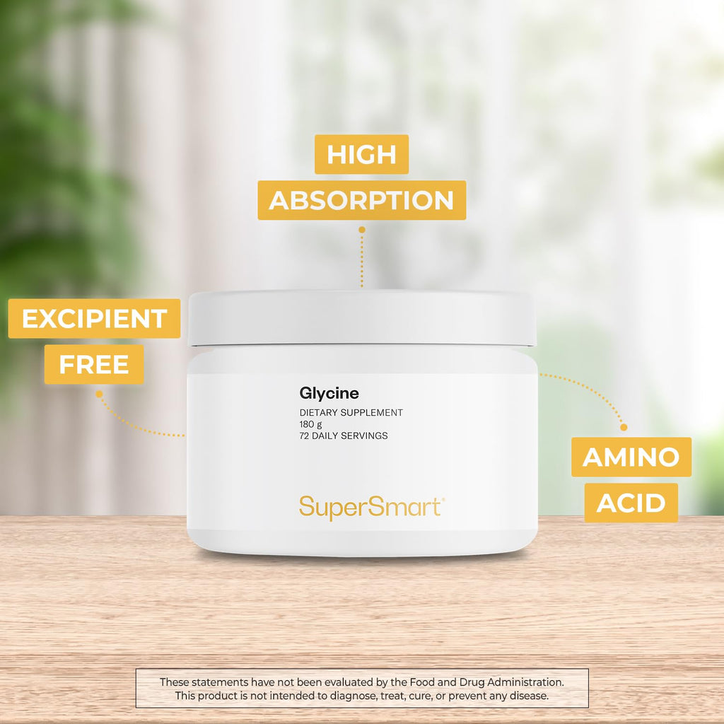 Collagen support with glycine powder