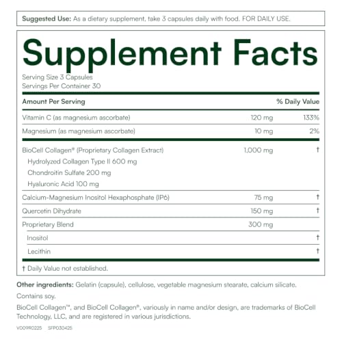 collagen support with hyaluronic acid