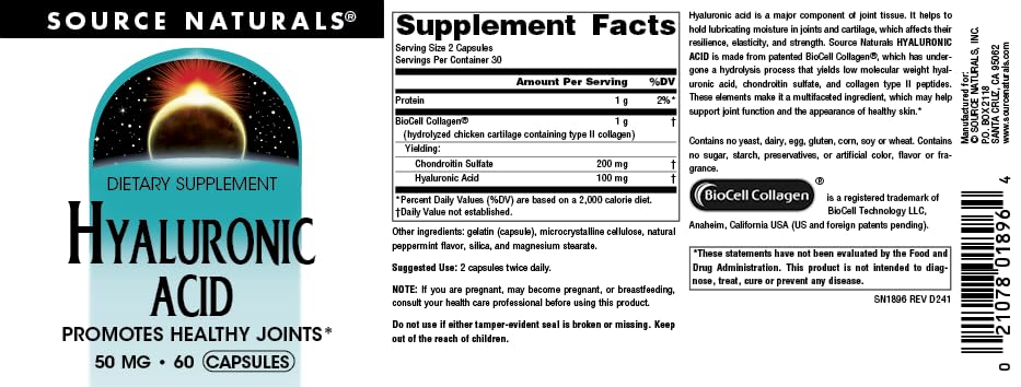 collagen support with hyaluronic acid