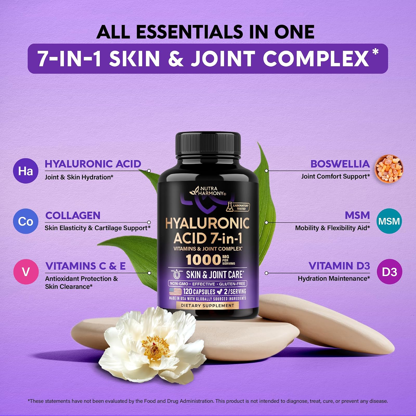 collagen support with hyaluronic acid