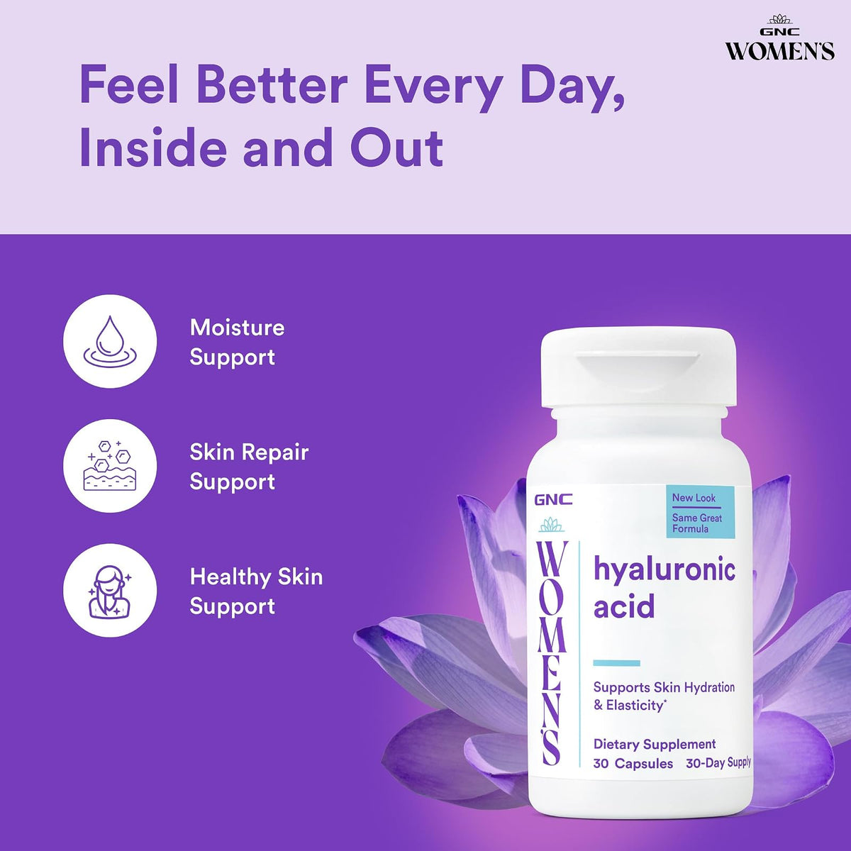 collagen support with hyaluronic acid