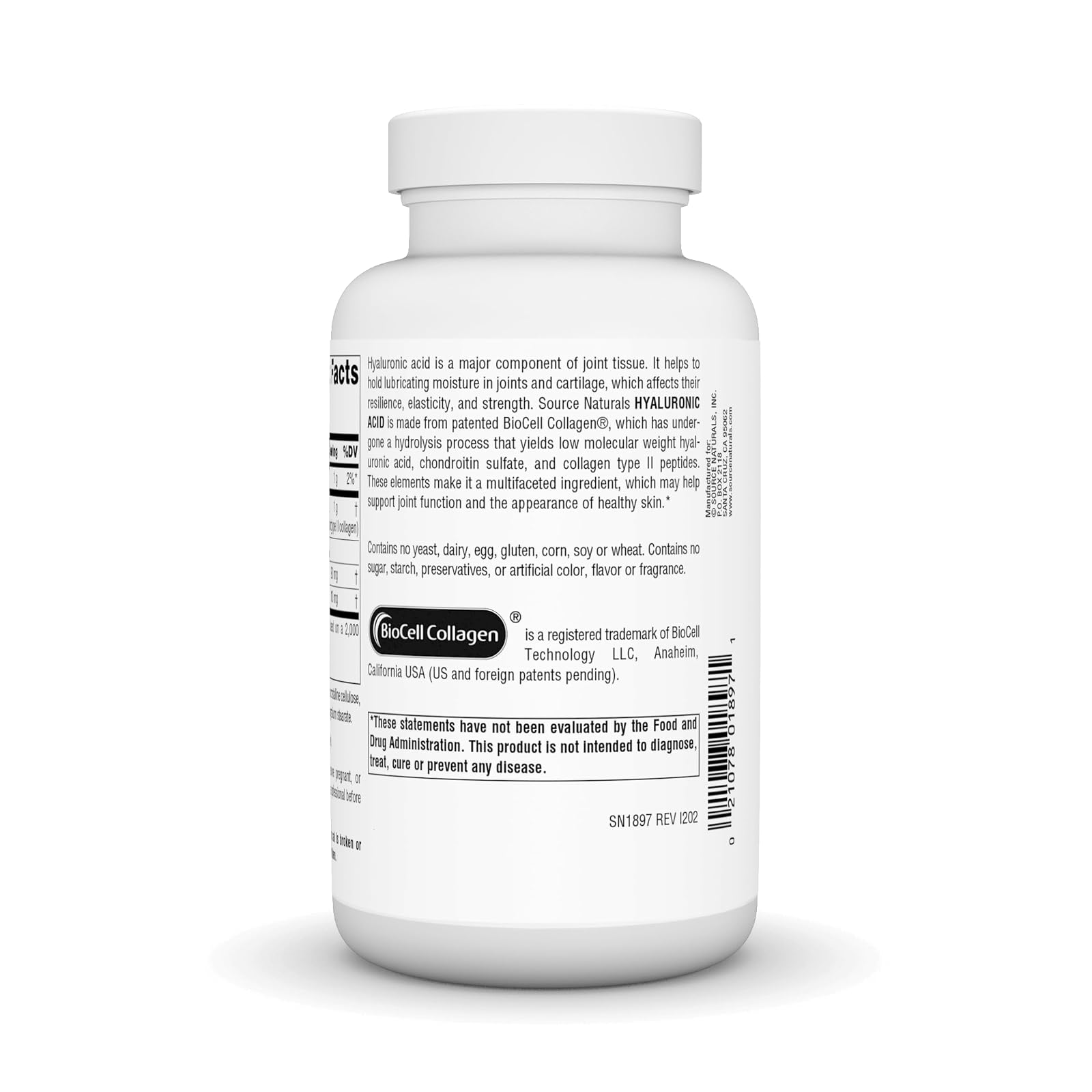 collagen support with hyaluronic acid