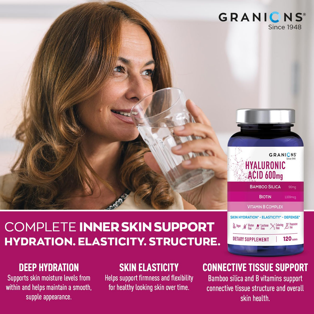 collagen support with hyaluronic acid