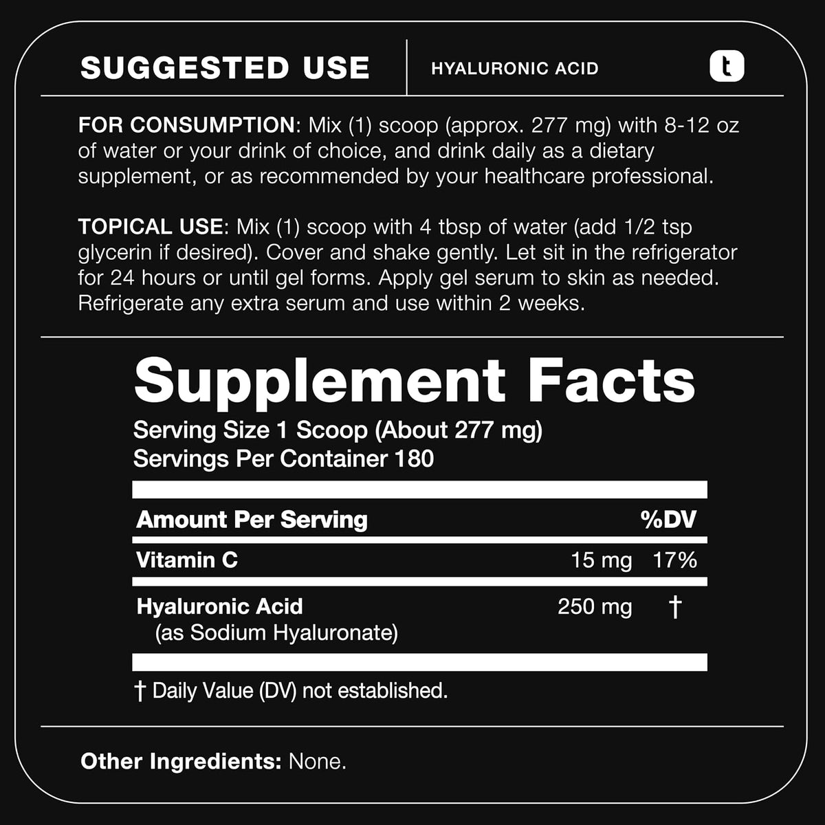 collagen support with hyaluronic acid