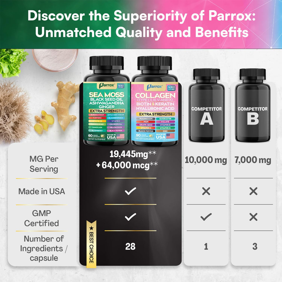 collagen type 2 for flexibility