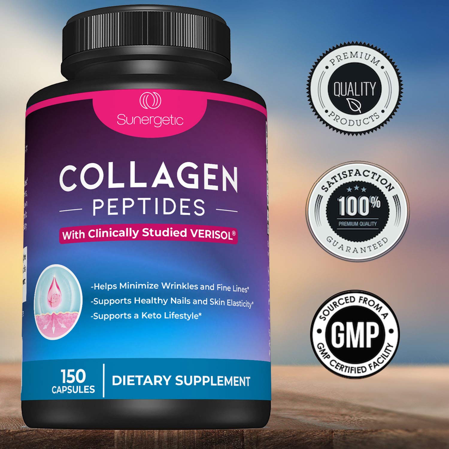 Collagen type 2 for flexibility
