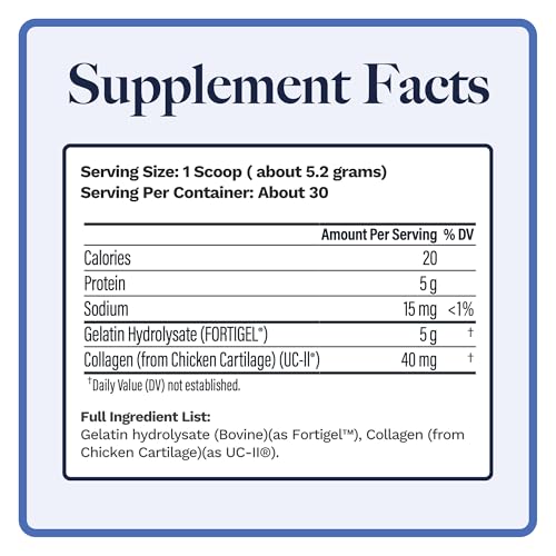 collagen type 2 for flexibility
