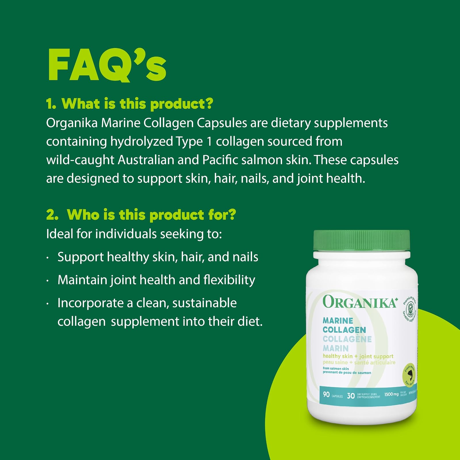 collagen type 2 for flexibility