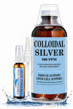 colloidal silver 500 ppm spray bottle