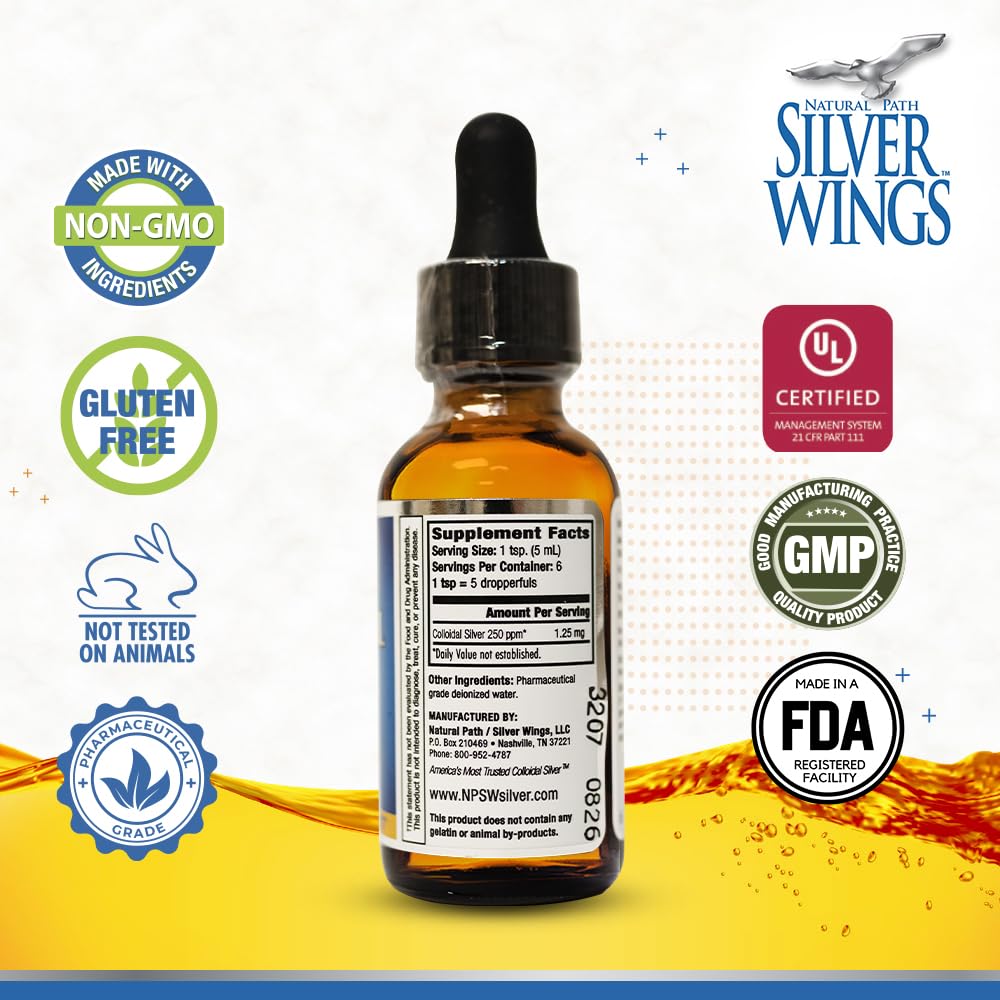 colloidal silver drops for immunity