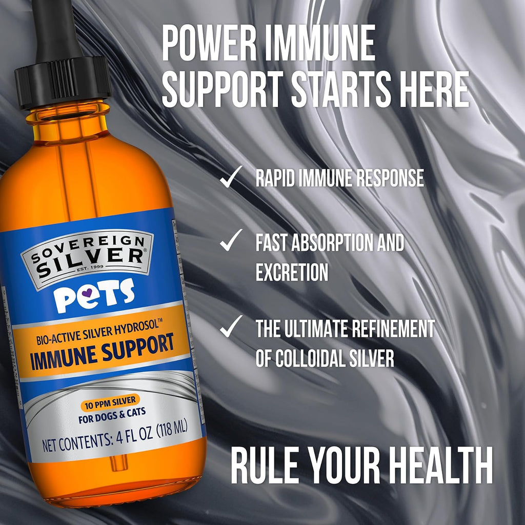 Colloidal silver for healthy pets
