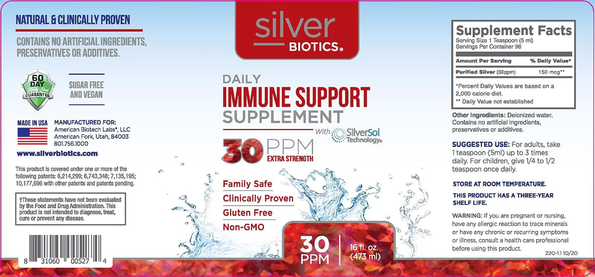 Colloidal silver for skin health