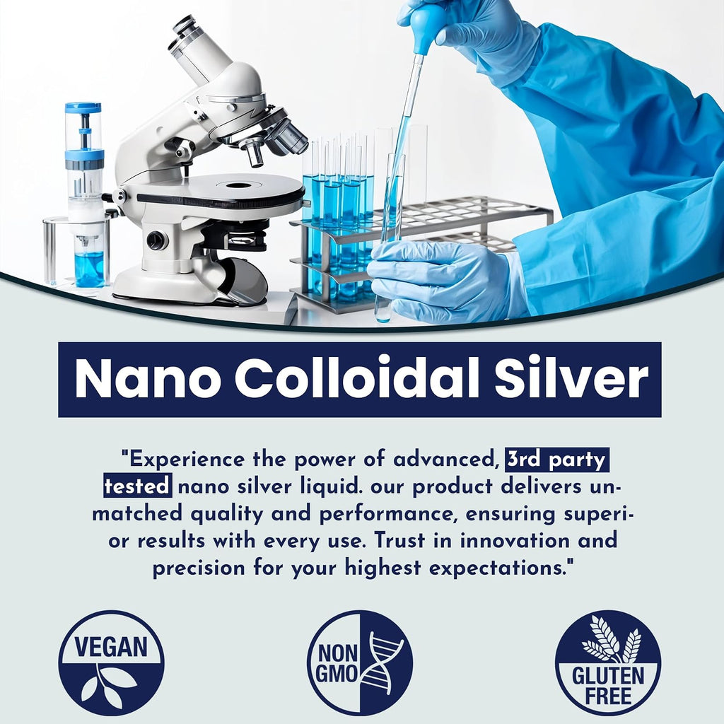 colloidal silver liquid 32 oz for wellness