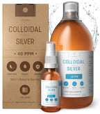 Colloidal silver trace minerals supplement