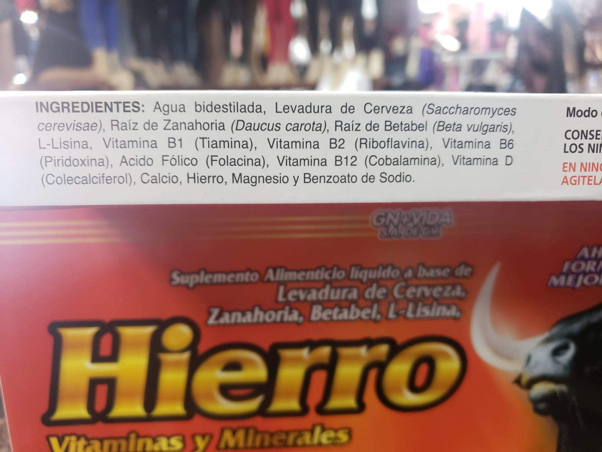 Colombian iron vitamins for health