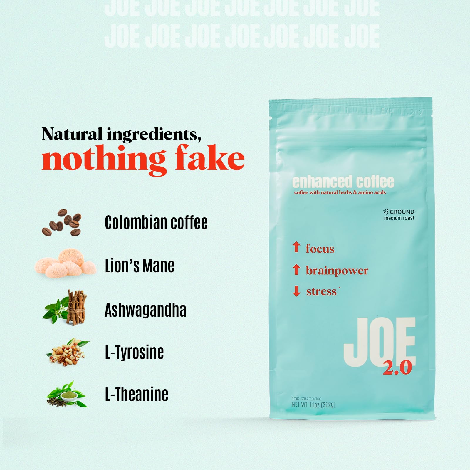 Colombian mushroom blends for energy