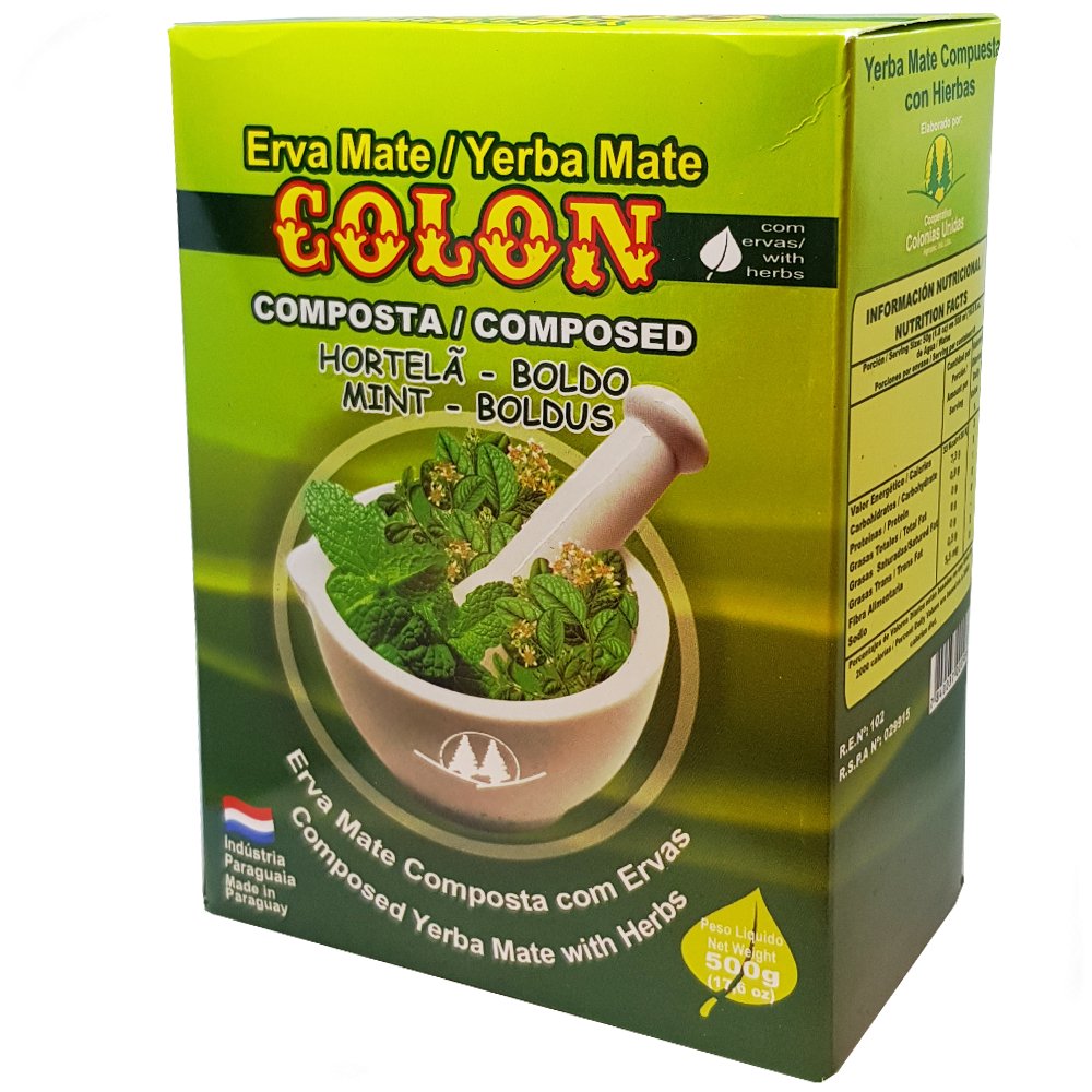 COLON Boldo-Menta herbal tea benefits