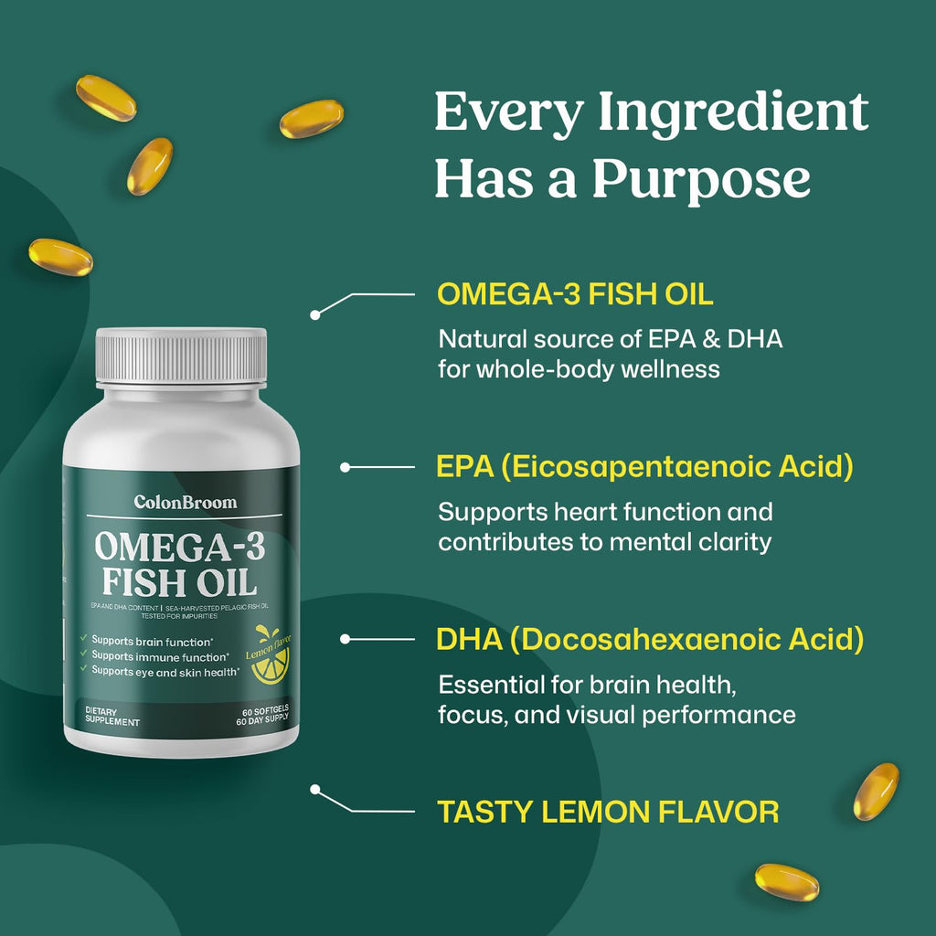 ColonBroom fish oil for joint wellness