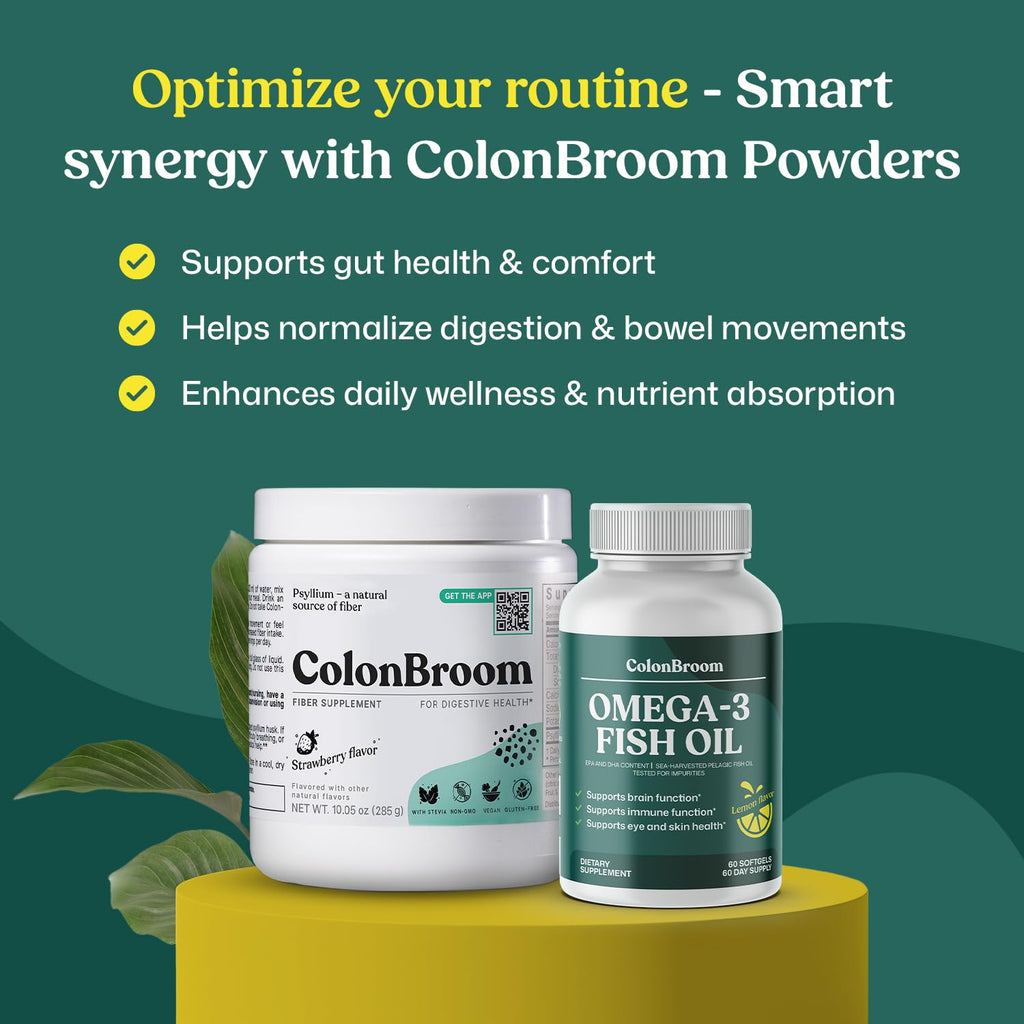 ColonBroom fish oil for overall wellness