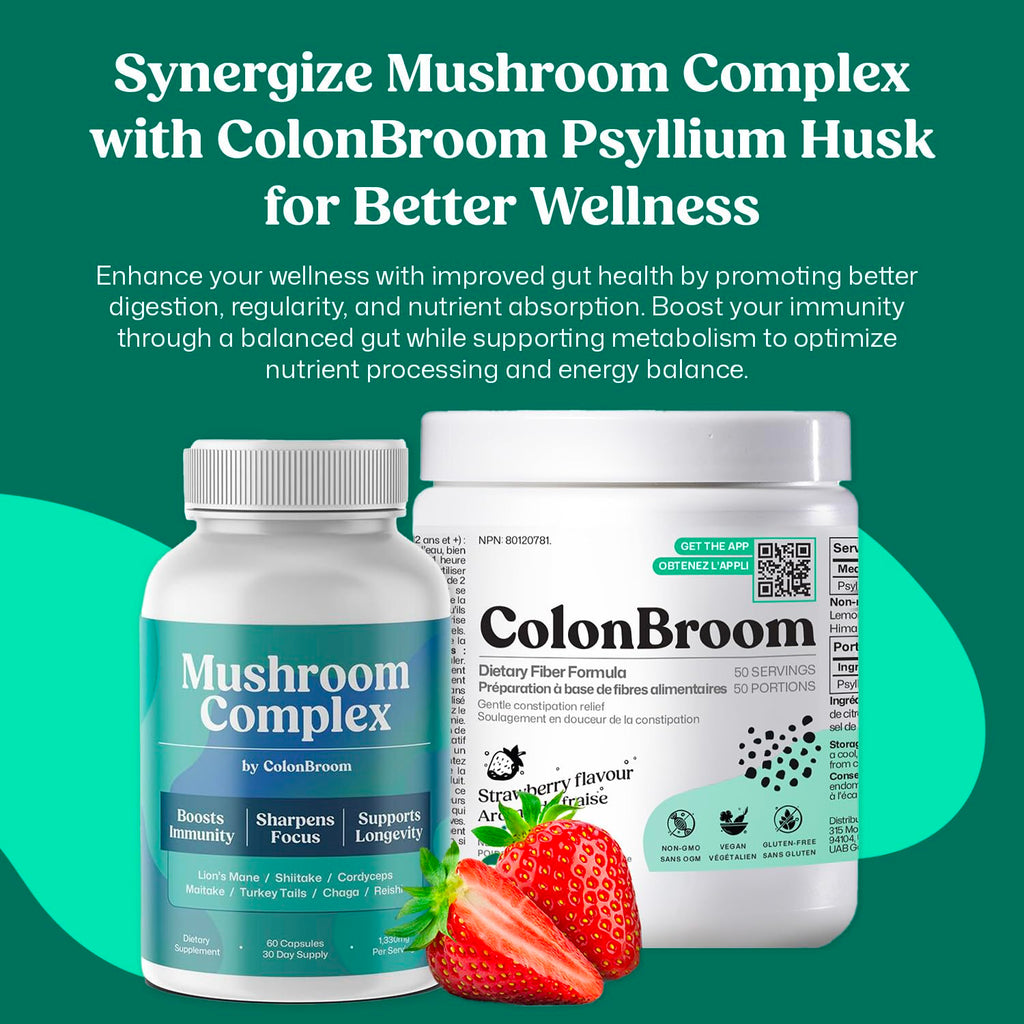 ColonBroom Lion's Mane for mental clarity
