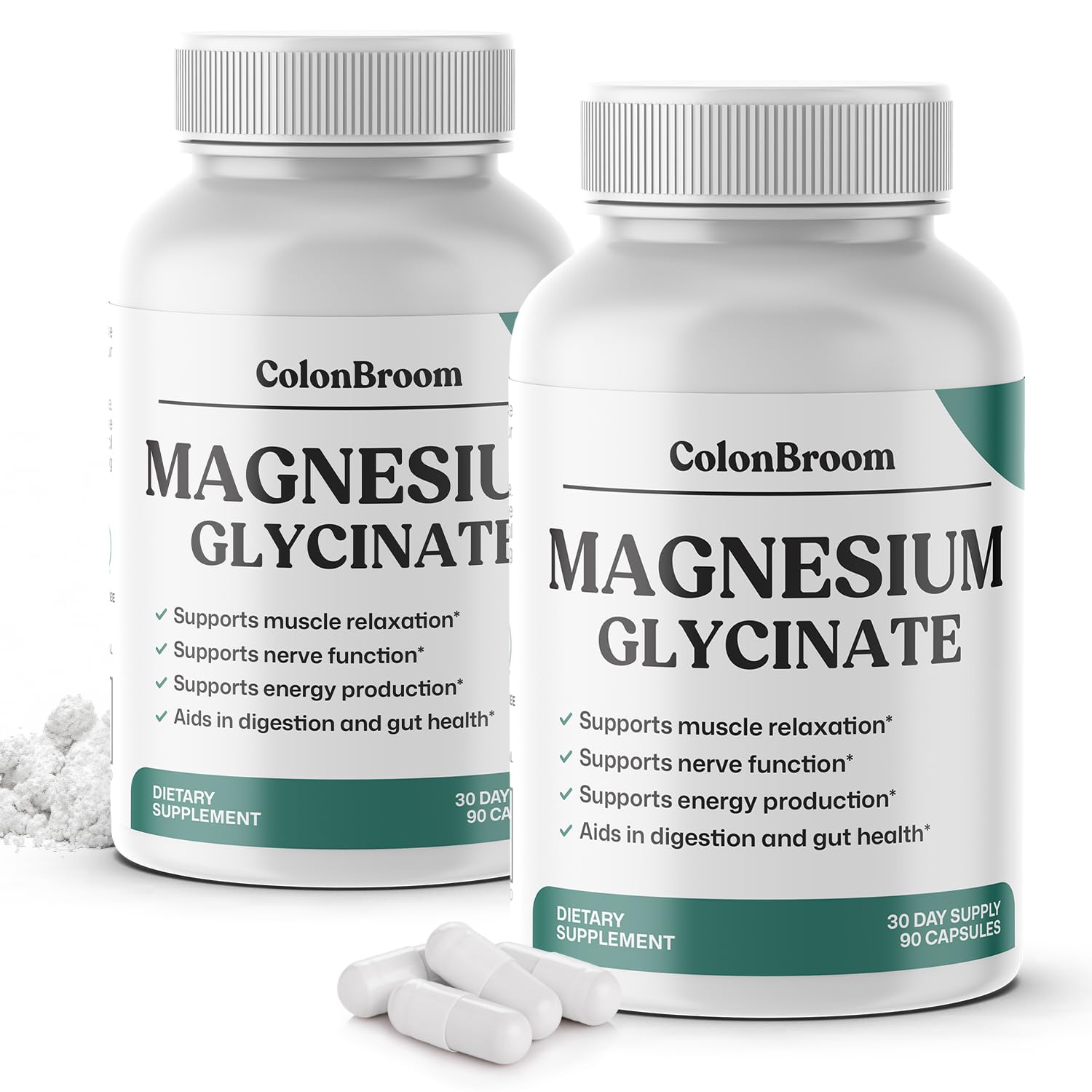 ColonBroom Magnesium Glycinate capsules