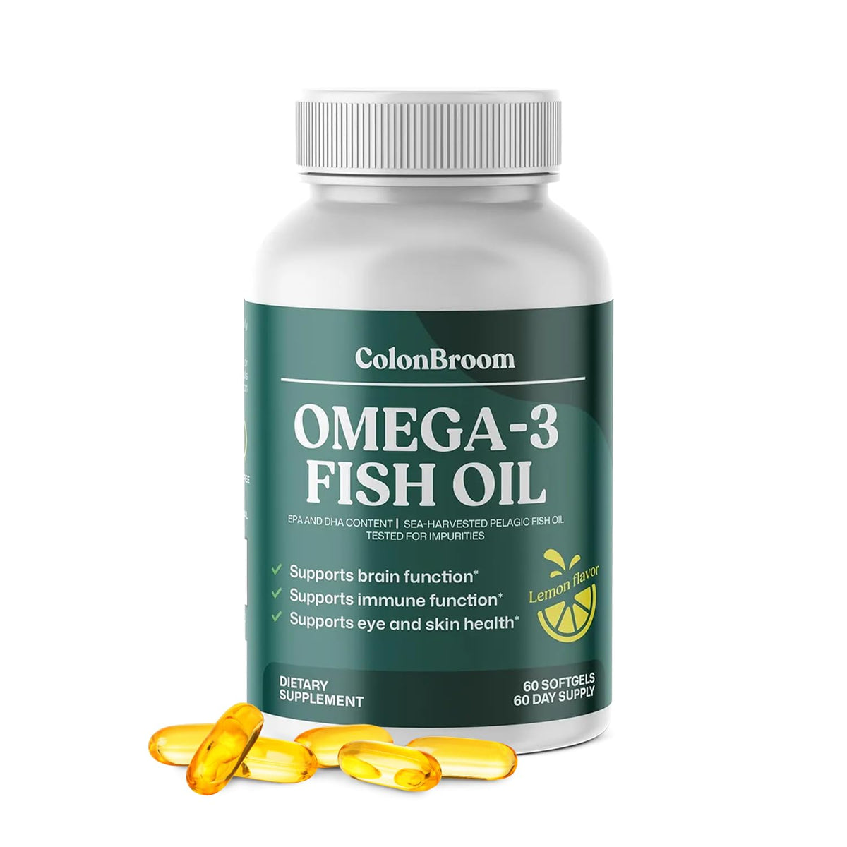 ColonBroom Omega 3 fish oil benefits