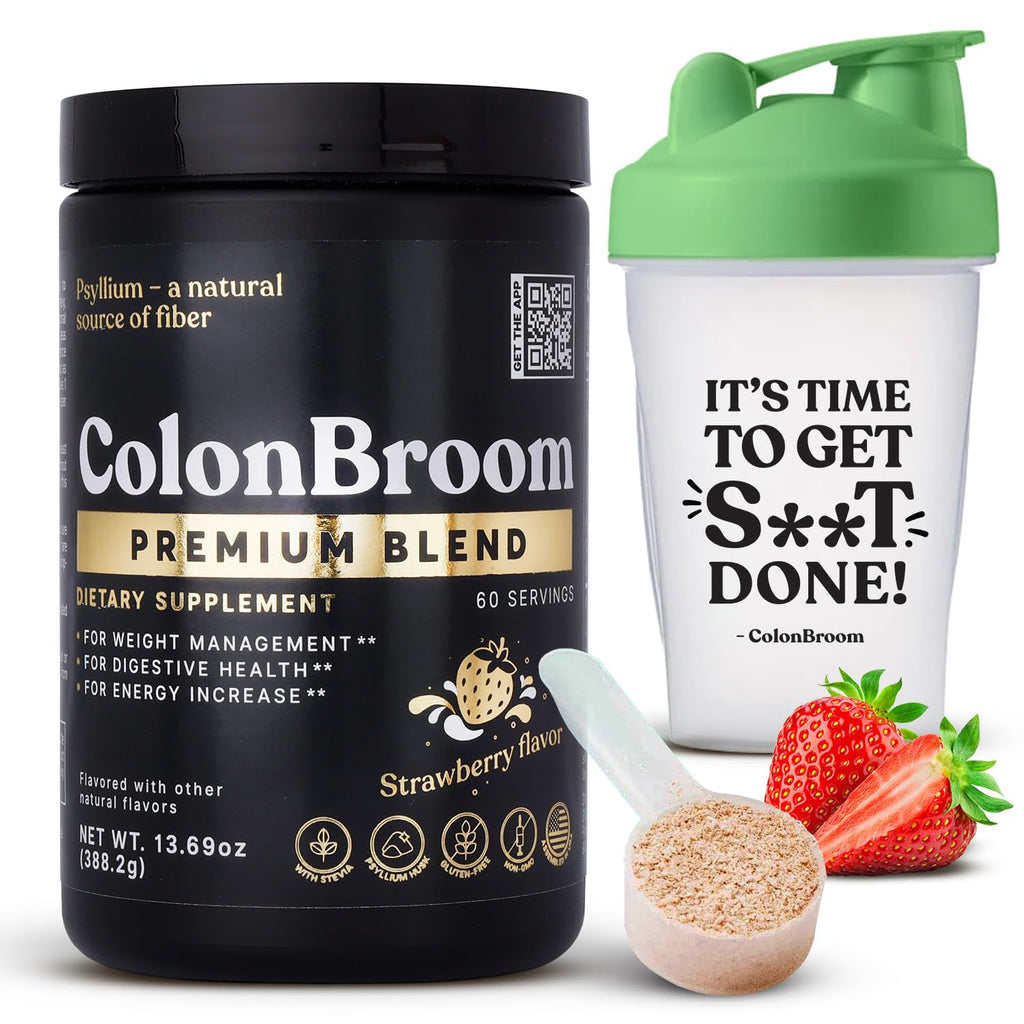 ColonBroom psyllium fiber powder