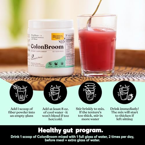 ColonBroom psyllium for a balanced gut