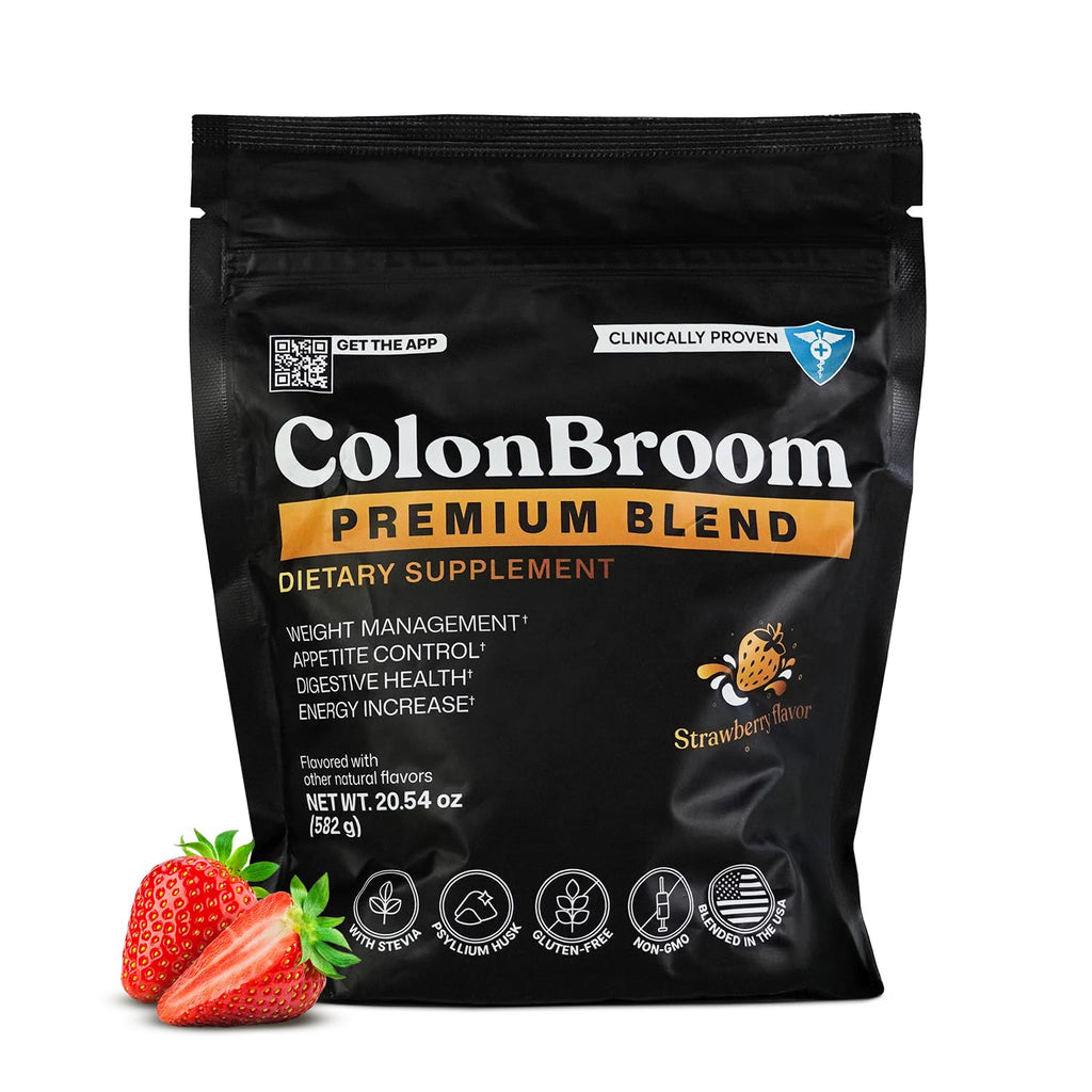 ColonBroom psyllium husk fiber powder