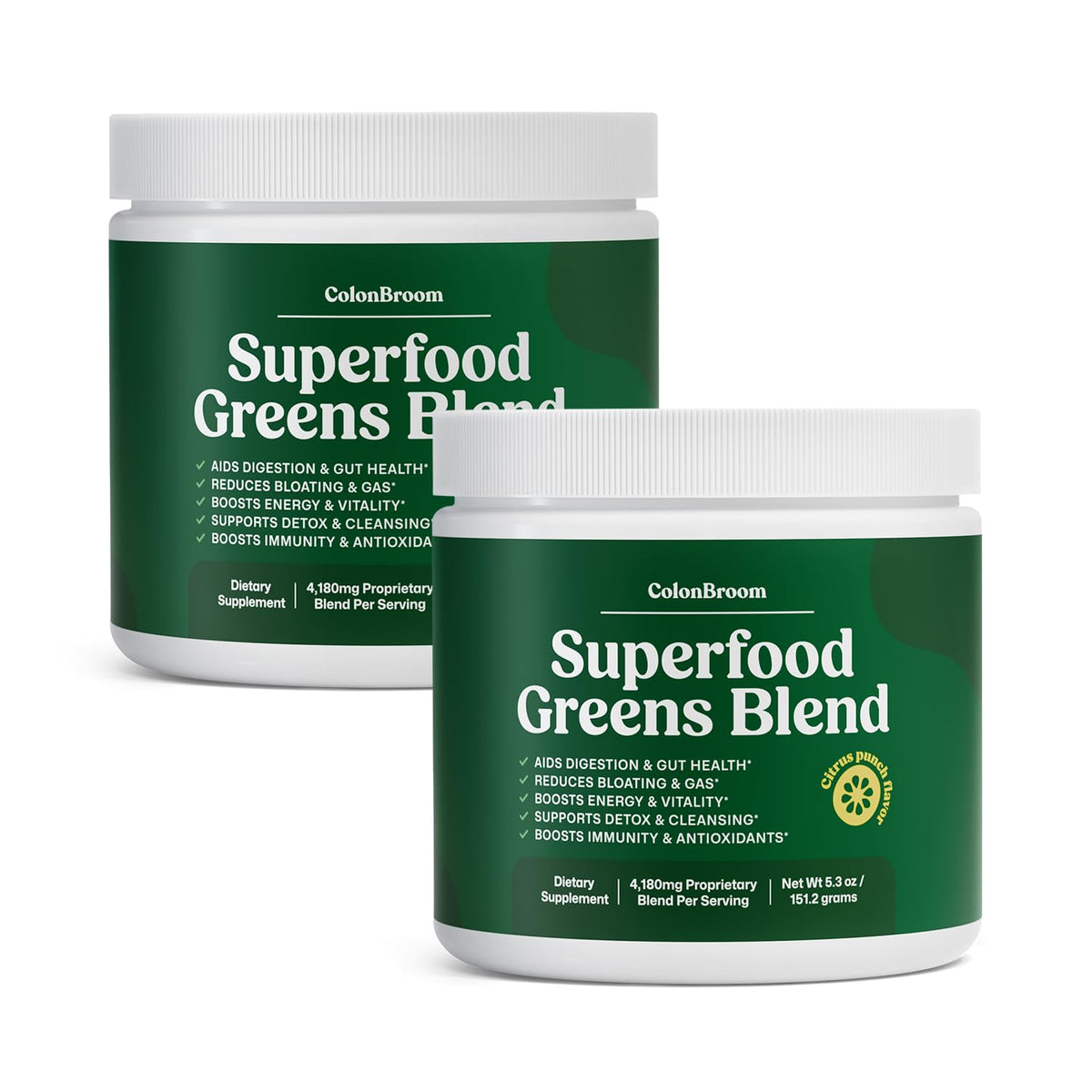 ColonBroom Super Greens for digestion