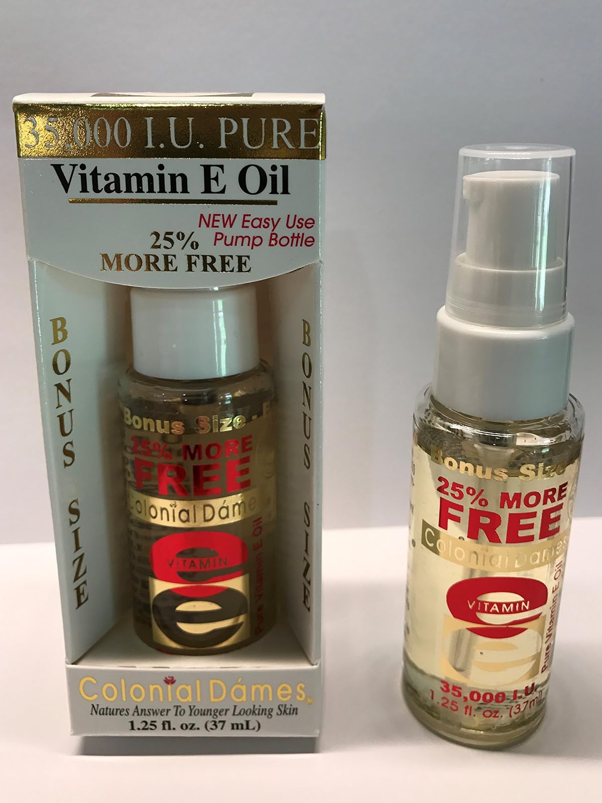 Colonial Dames vitamin e oil for skin