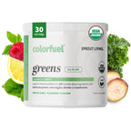 Colorfuel organic greens drink powder