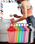 colorful noni protein shaker set