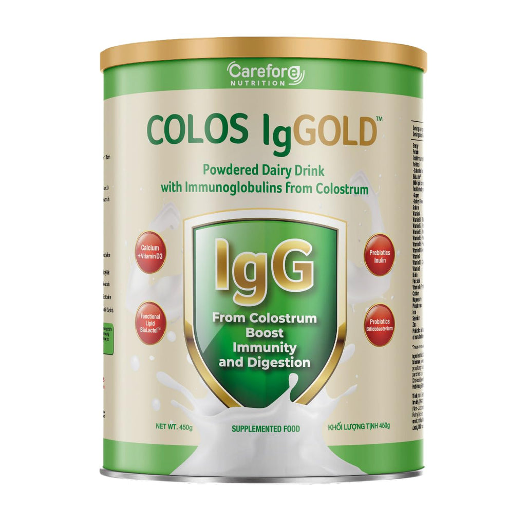 Colos IgGold colostrum powder benefits