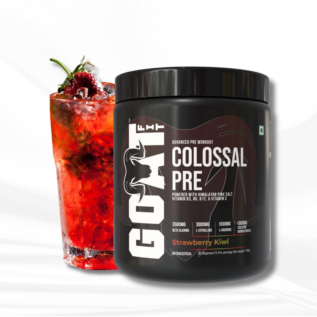 Colossal Pre PreWorkout Strawberry Kiwi flavour
