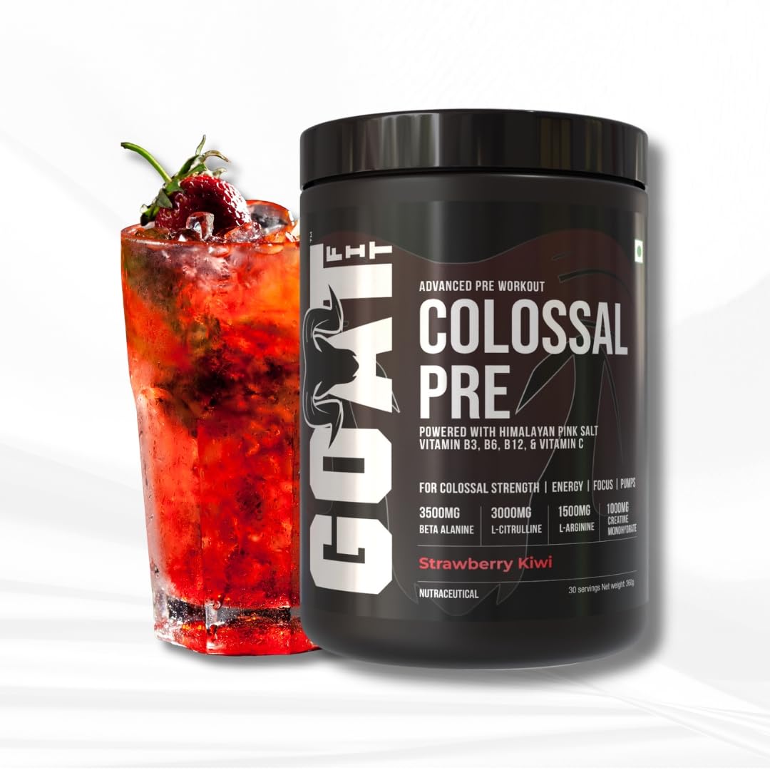 Colossal Pre PreWorkout Strawberry Kiwi flavour