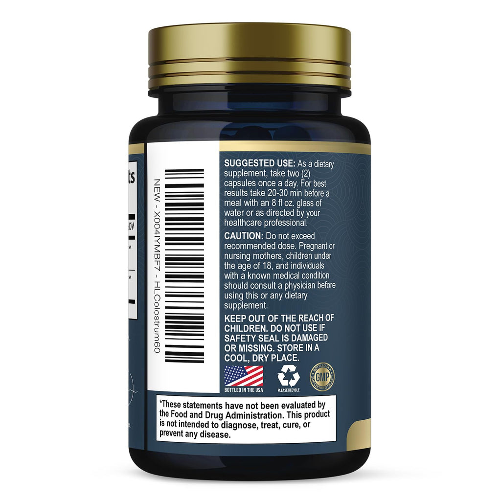 Colostrum 1000 mg for healthy aging