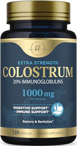 Colostrum 1000 mg natural supplement